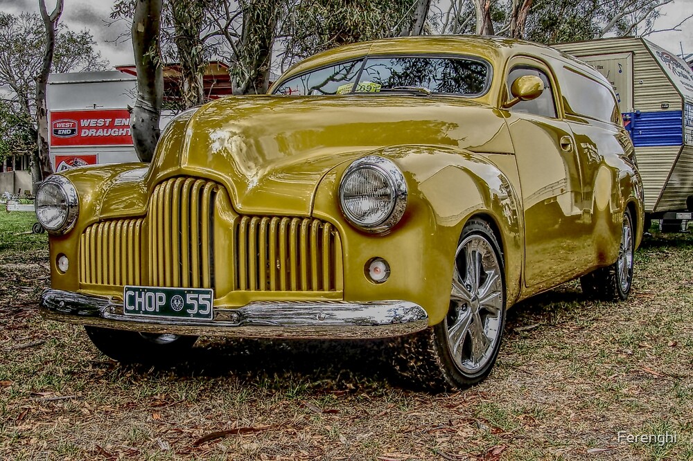 "Holden FJ Panel Van" by Ferenghi | Redbubble