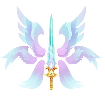 "Righteous Angel" Sticker for Sale by Emma Sawyer | Redbubble