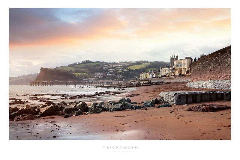 "Teignmouth, Devon" by Andrew Roland | Redbubble