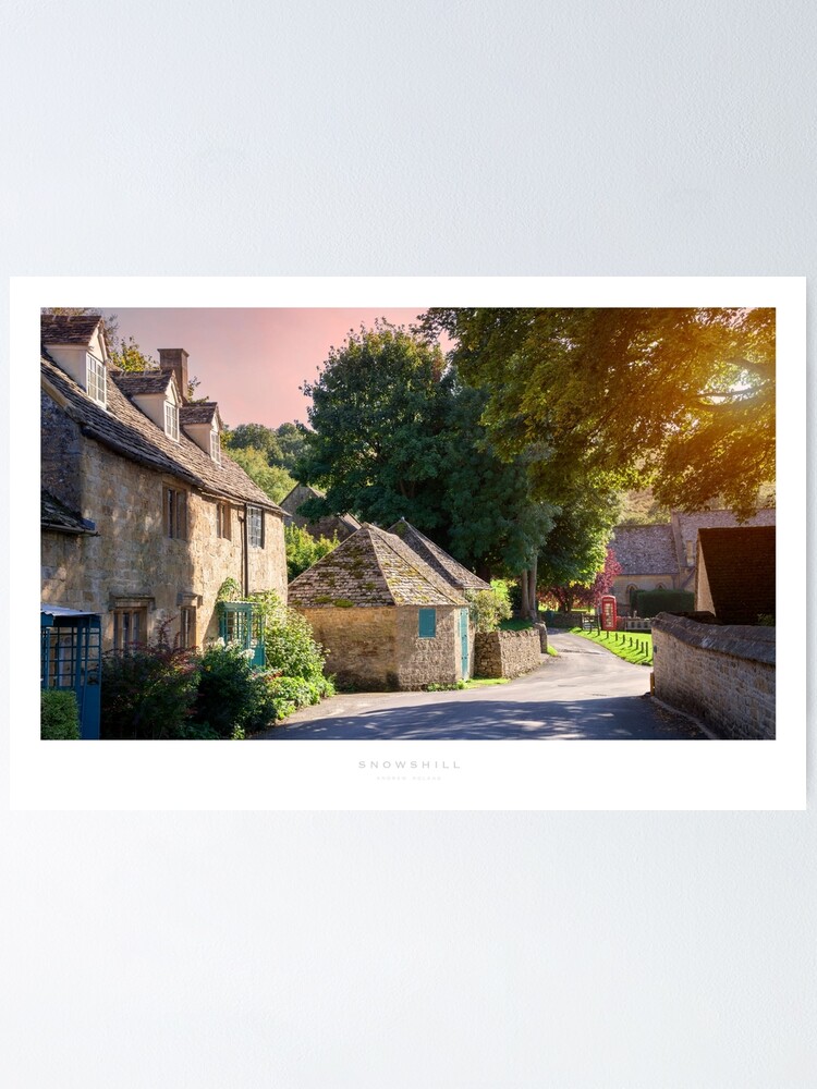 "Snowshill, Gloucestershire" Poster by andrewroland | Redbubble
