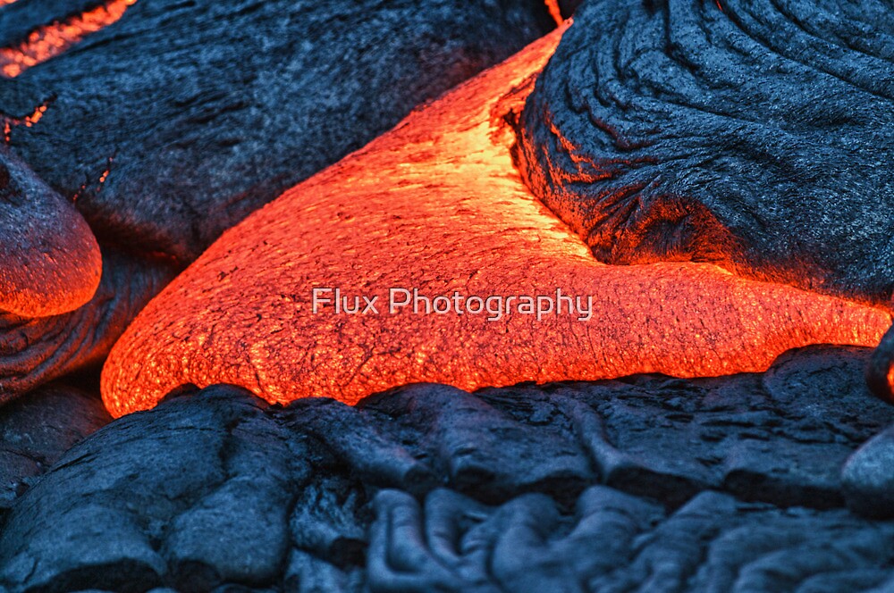 "fresh lava oozing out of a crack" by Flux Photography | Redbubble