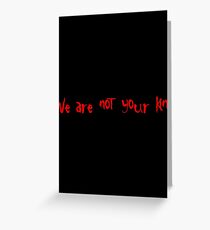 Slipknot Greeting Cards | Redbubble