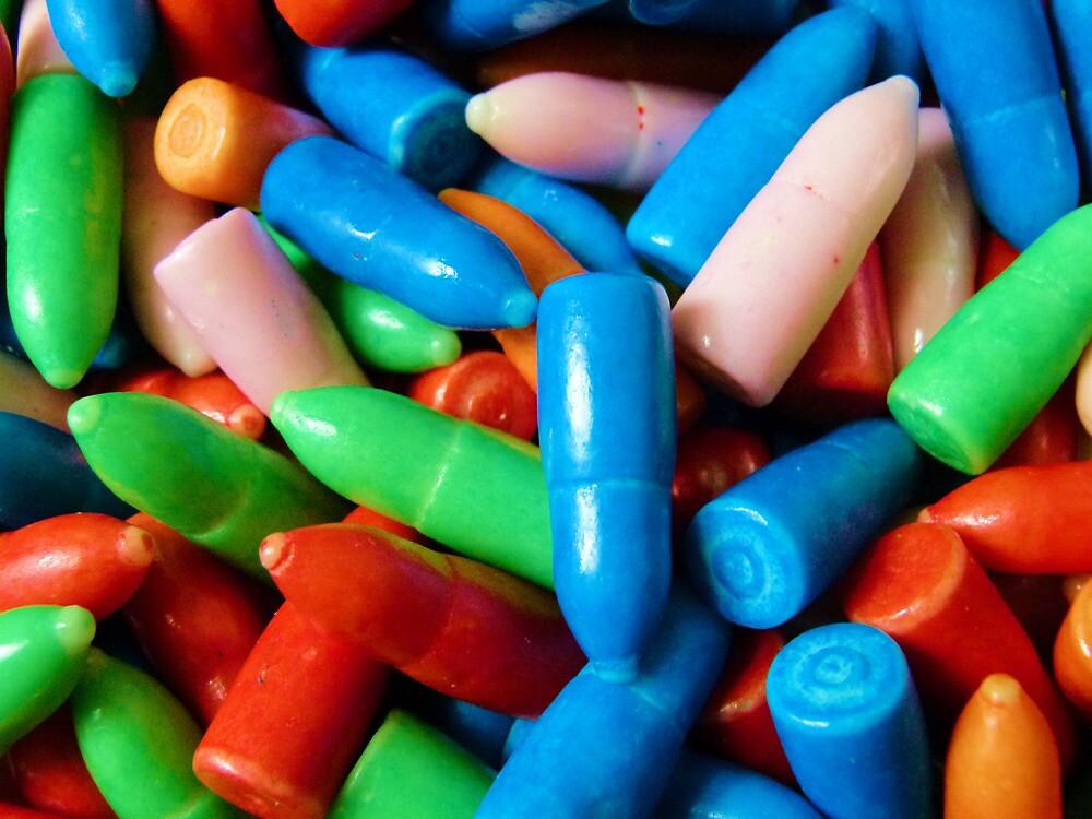 "Bubble Gum Bullets" by elsha | Redbubble