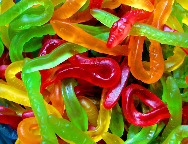 "Jelly Snakes" by elsha | Redbubble