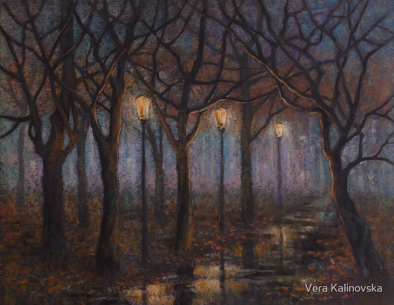 "Stained Glass of Rain" by Vira Kalinovska | Redbubble