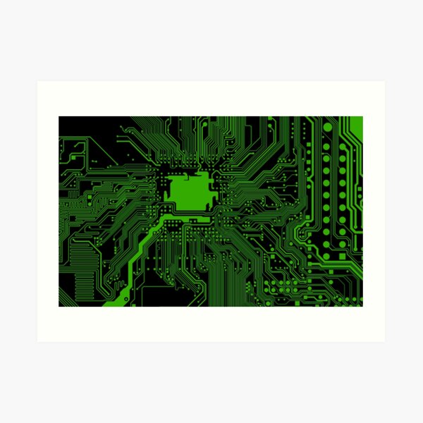 Motherboard Art Prints | Redbubble