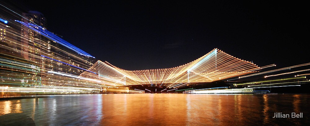 "Brisbane Story Bridge " by Jillian Bell | Redbubble