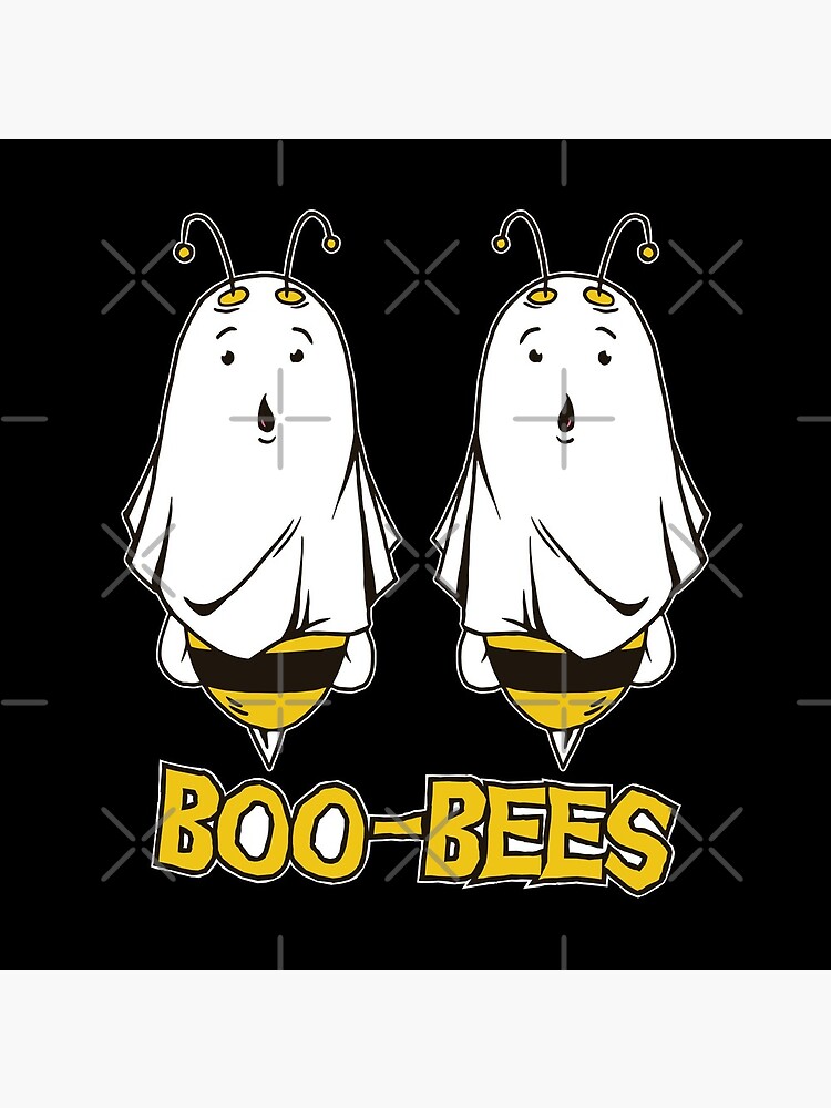 "Boo Bees Halloween humor." Coasters (Set of 4) by emphatic | Redbubble