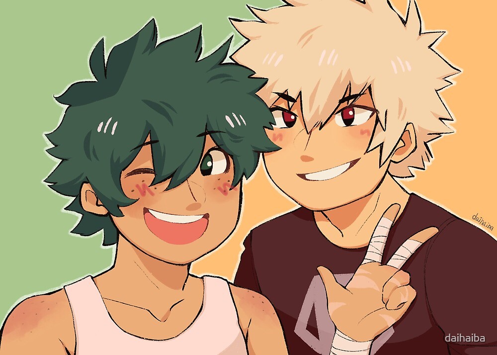 "bakugou... AND deku" by daihaiba | Redbubble