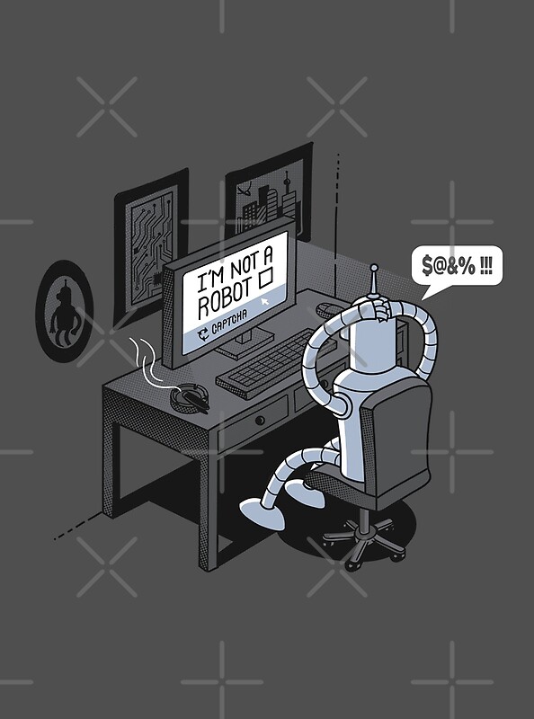 "Robot Problems" by Gamma-Ray | Redbubble