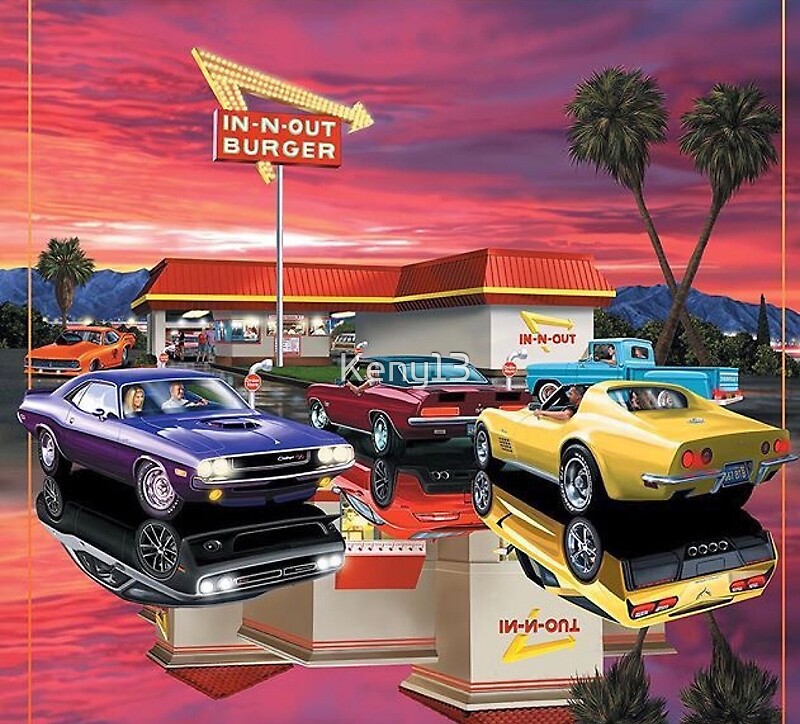 "Burgers? French fried and beautiful cars ? " by Keny13 | Redbubble