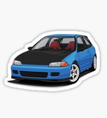 Civic Eg Stickers | Redbubble