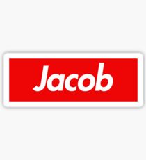 Jacob Name Stickers | Redbubble