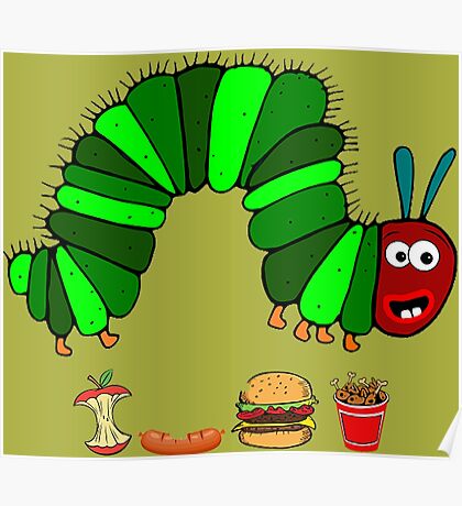 Hungry Caterpillar Posters | Redbubble