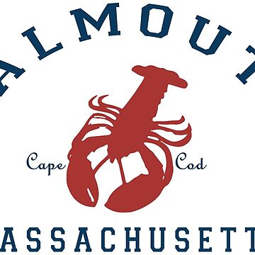 "Falmouth - Cape Cod." Sticker for Sale by America Roadside. | Redbubble
