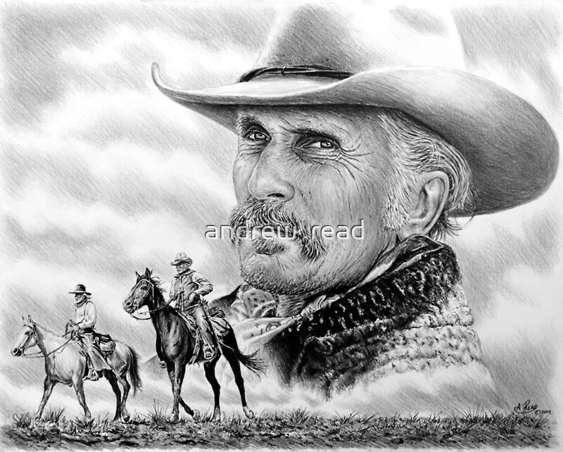"Captain Augustus McCrae" by andrew read | Redbubble