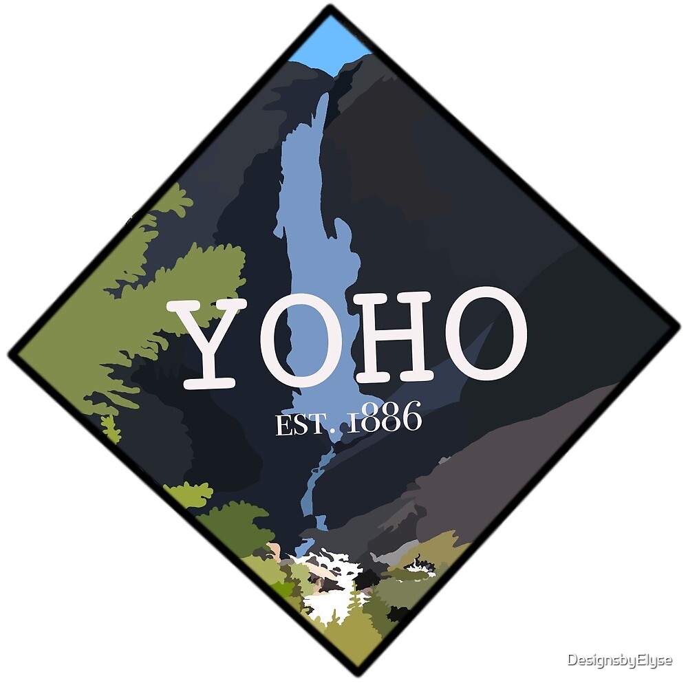 "Yoho National Park" by DesignsbyElyse | Redbubble