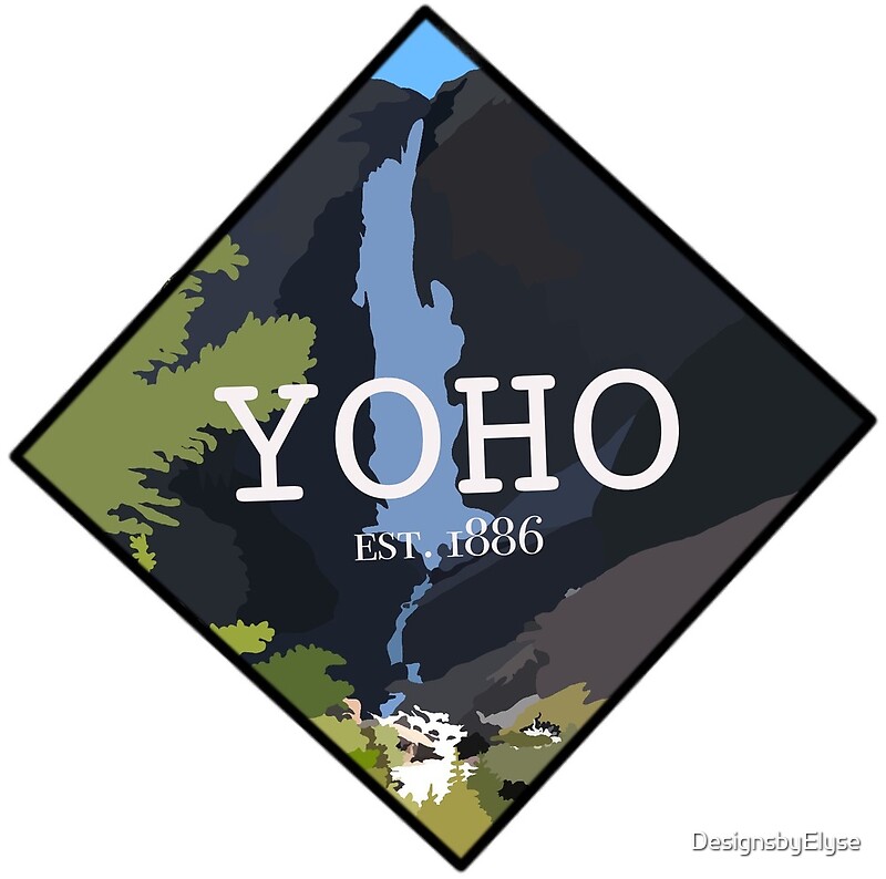 "Yoho National Park" by DesignsbyElyse | Redbubble