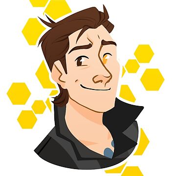 "Atlas Rhys Sticker" Sticker for Sale by annaleighart | Redbubble