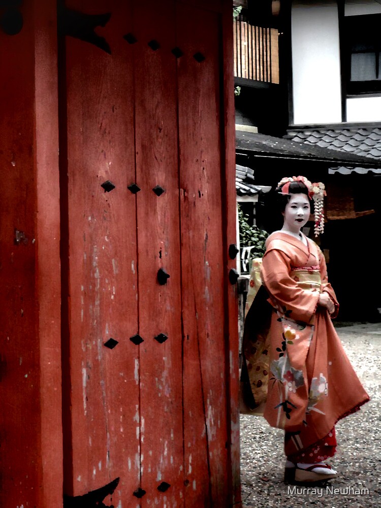 "Geisha of Gion" by Murray Newham | Redbubble