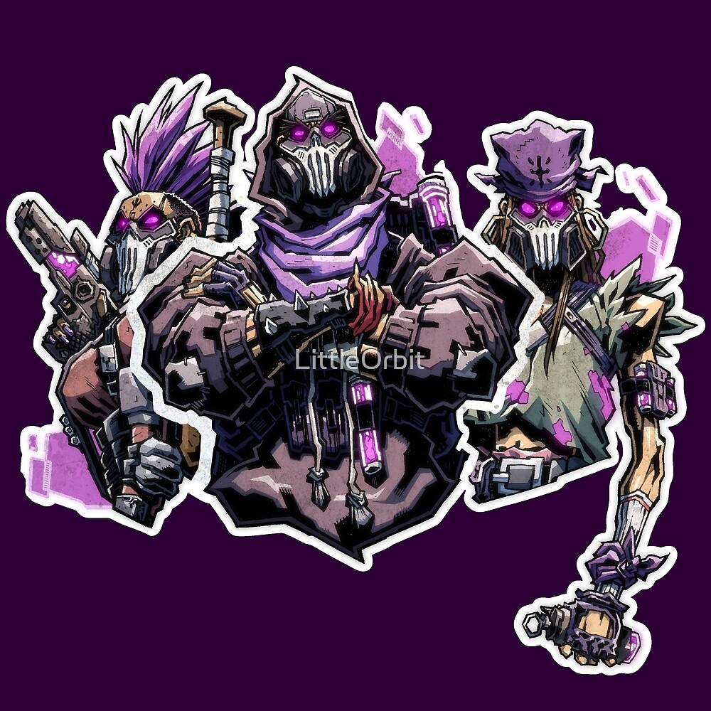 "Gas Mask Gang" by LittleOrbit | Redbubble