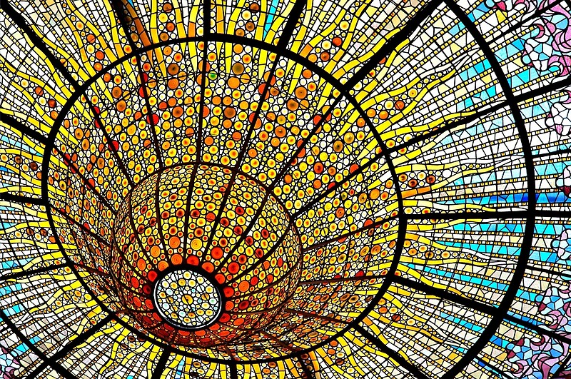 "Stained Glass Vortex" by Hercules Milas | Redbubble