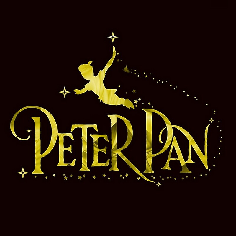 "Peter Pan gold logo" by EsthersDesigns | Redbubble