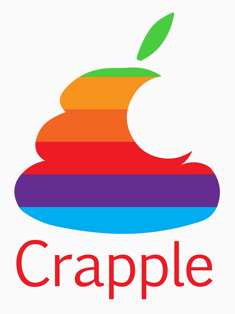 "Crapple" T-shirt by shftstd | Redbubble