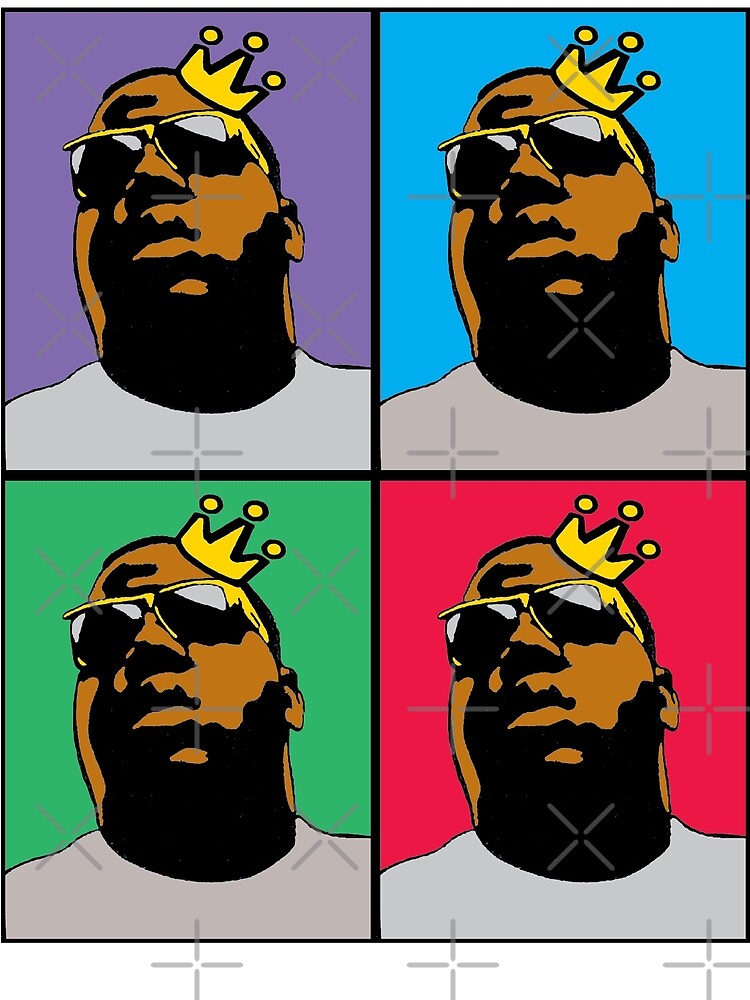 "NOTORIOUS (4-COLOR)" by SOLSKETCHES | Redbubble