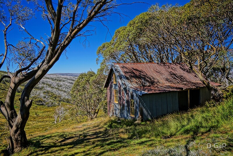 "Cope Hut in Shadows " by D-GaP | Redbubble
