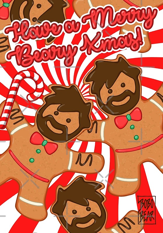 "GINGERBREAD BEAR" by bobobear | Redbubble