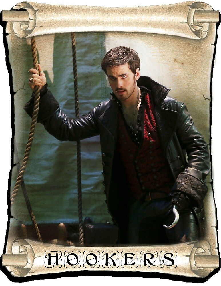 "Colin O'Donoghue / Captain Hook" by pandoracrea | Redbubble