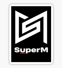 Super M Logo Stickers | Redbubble