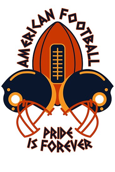 "AMERICAN FOOTBALL PRIDE" Poster by roopa28 | Redbubble