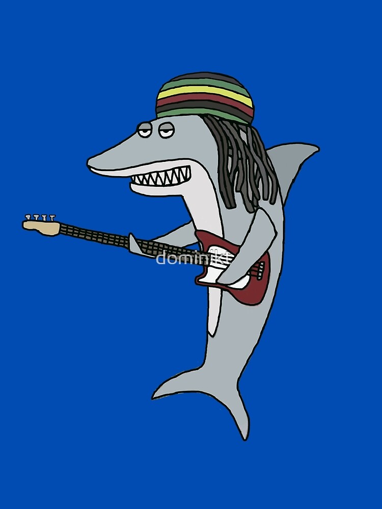 "Reggae shark" Canvas Print by dominikt | Redbubble