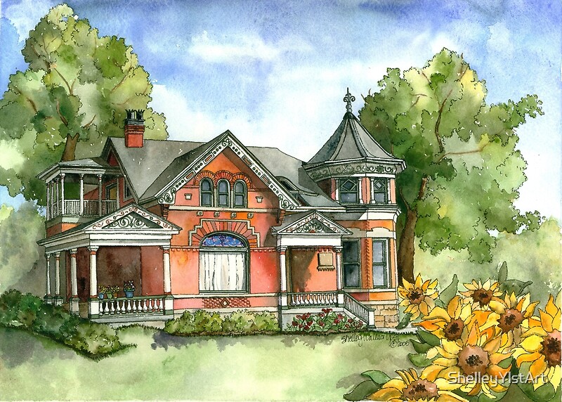 "Gingerbread Lady" by ShelleyYlstArt | Redbubble