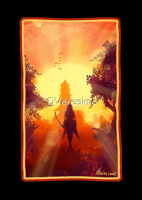 "The Golden Path" by DVerissimo | Redbubble