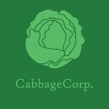 "CabbageCorp" Sticker for Sale by joeredbubble | Redbubble