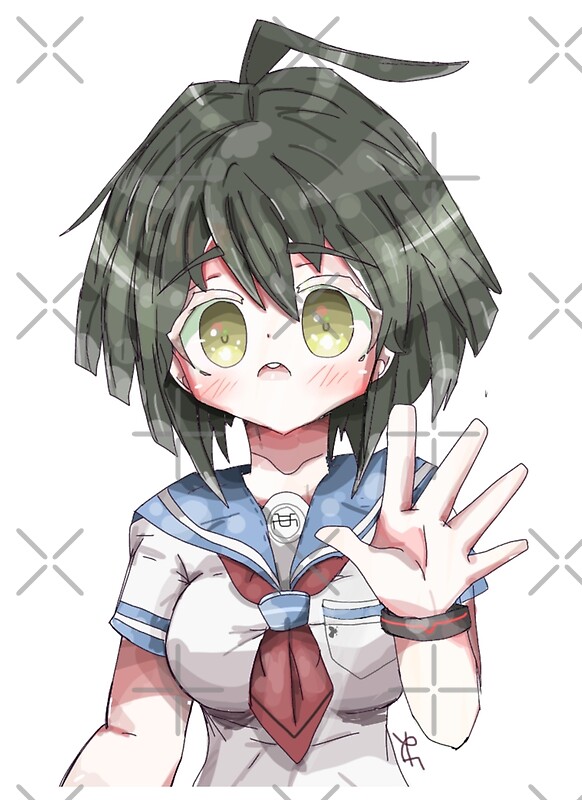 "Komaru despair girl design; by Kībo-Kībo" by Kibo-Kibo | Redbubble