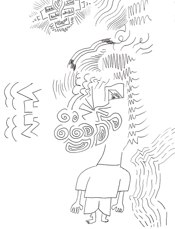 "Horse Head Scramble" by CashlinRap | Redbubble
