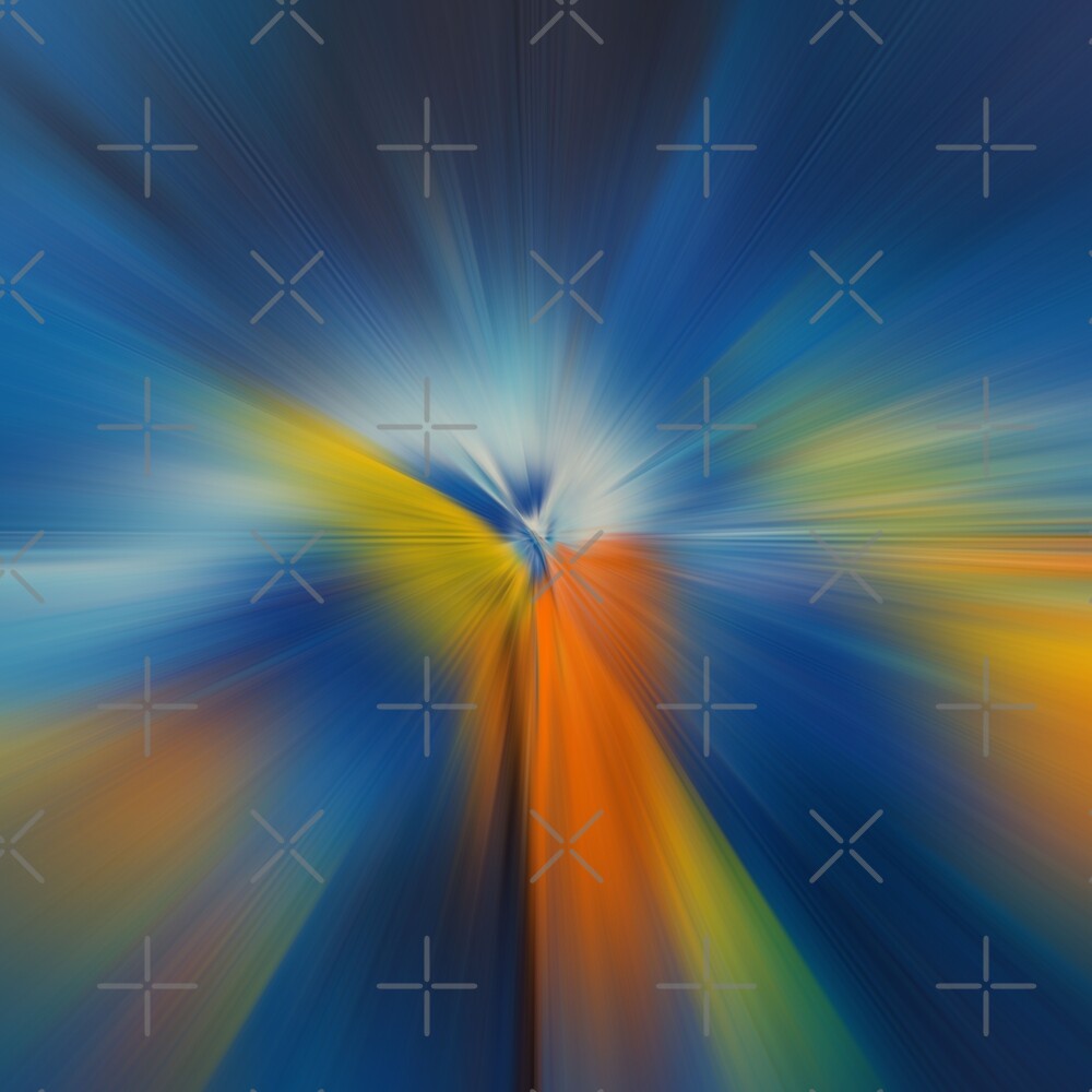 "Abstract #3 - Colorful Radiation" by gemgemshop | Redbubble