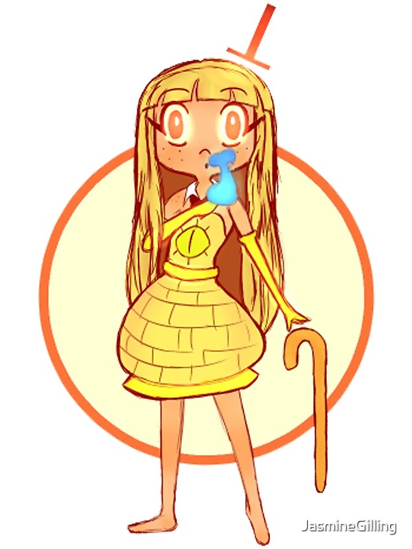 "Female Bill Cipher (Kid Edition) WRONG ONE" by JasmineGilling | Redbubble