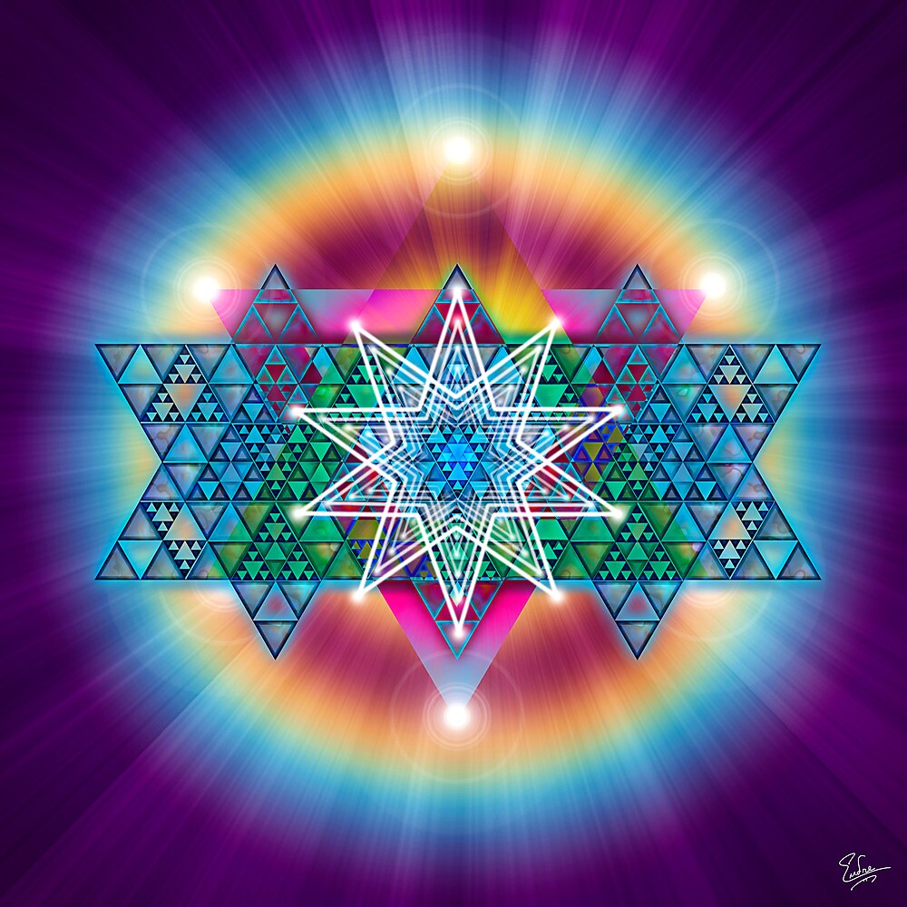 "Sacred Geometry 13" by Endre | Redbubble
