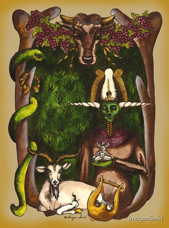 "Horned Gods: Osiris, Dionysus, Pashaputi, Cernunnos, Pan" by ...