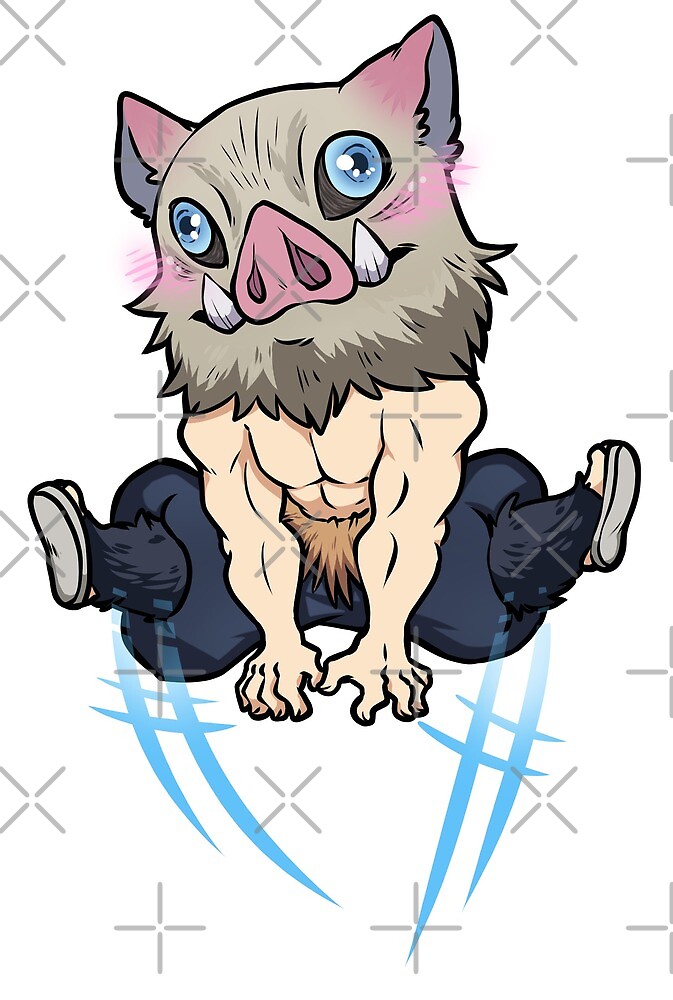 "Inosuke Jump" by nut-case | Redbubble