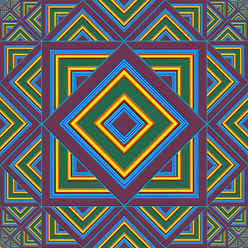 "Tessellations" Posters by Hugh Fathers | Redbubble