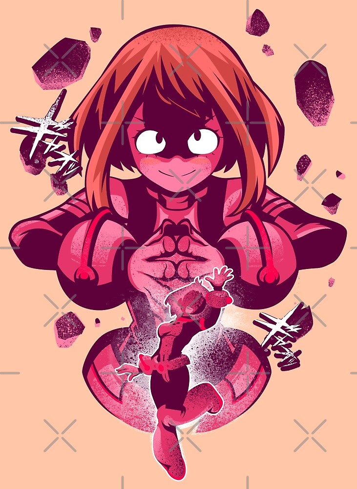 "Hero Uravity - Ochako Uraraka" by Heisenburgerz | Redbubble