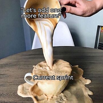 "What's a WIP limit?" Sticker for Sale by agile-memes | Redbubble