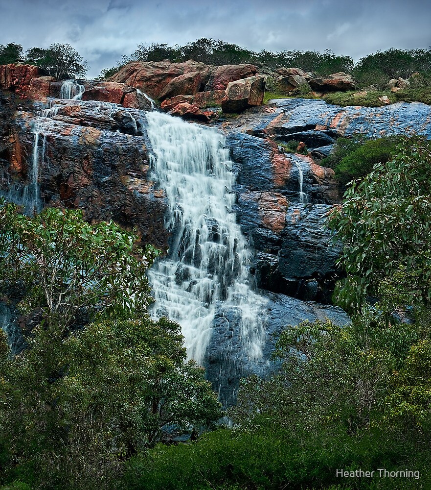 ""60 Foot Falls"" by Heather Thorning | Redbubble