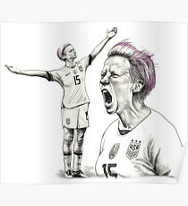 Megan Rapinoe Posters | Redbubble